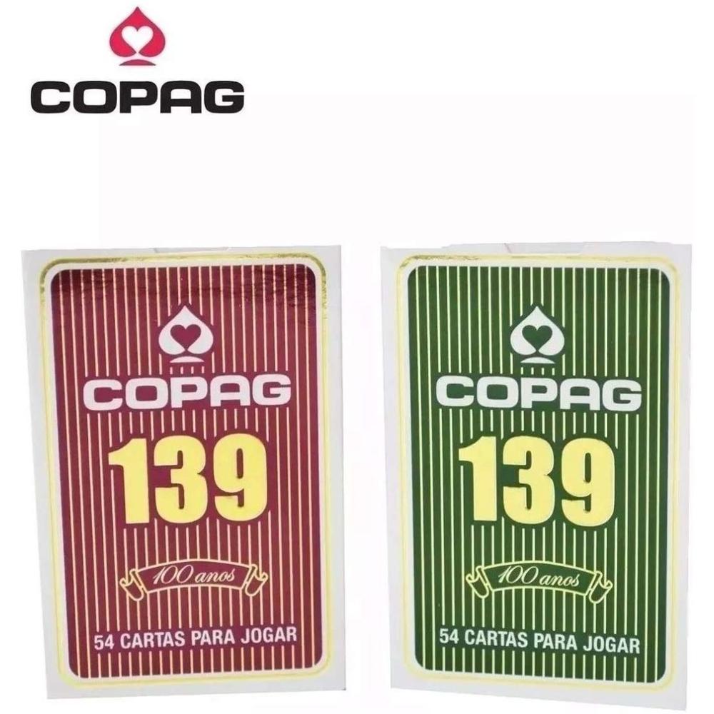 Baralho Copag 139 C/2 Naipe Grande Classic Poker 54 Cartas - Baralho ...