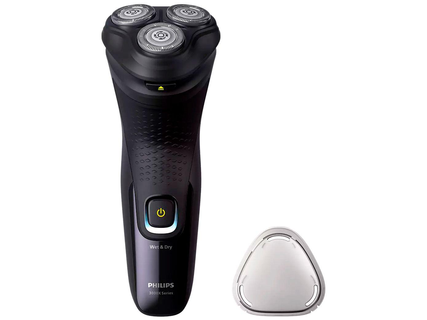 Barbeador Elétrico Philips 3000X Series Shaver Seco e Molhado 1 Velocidade