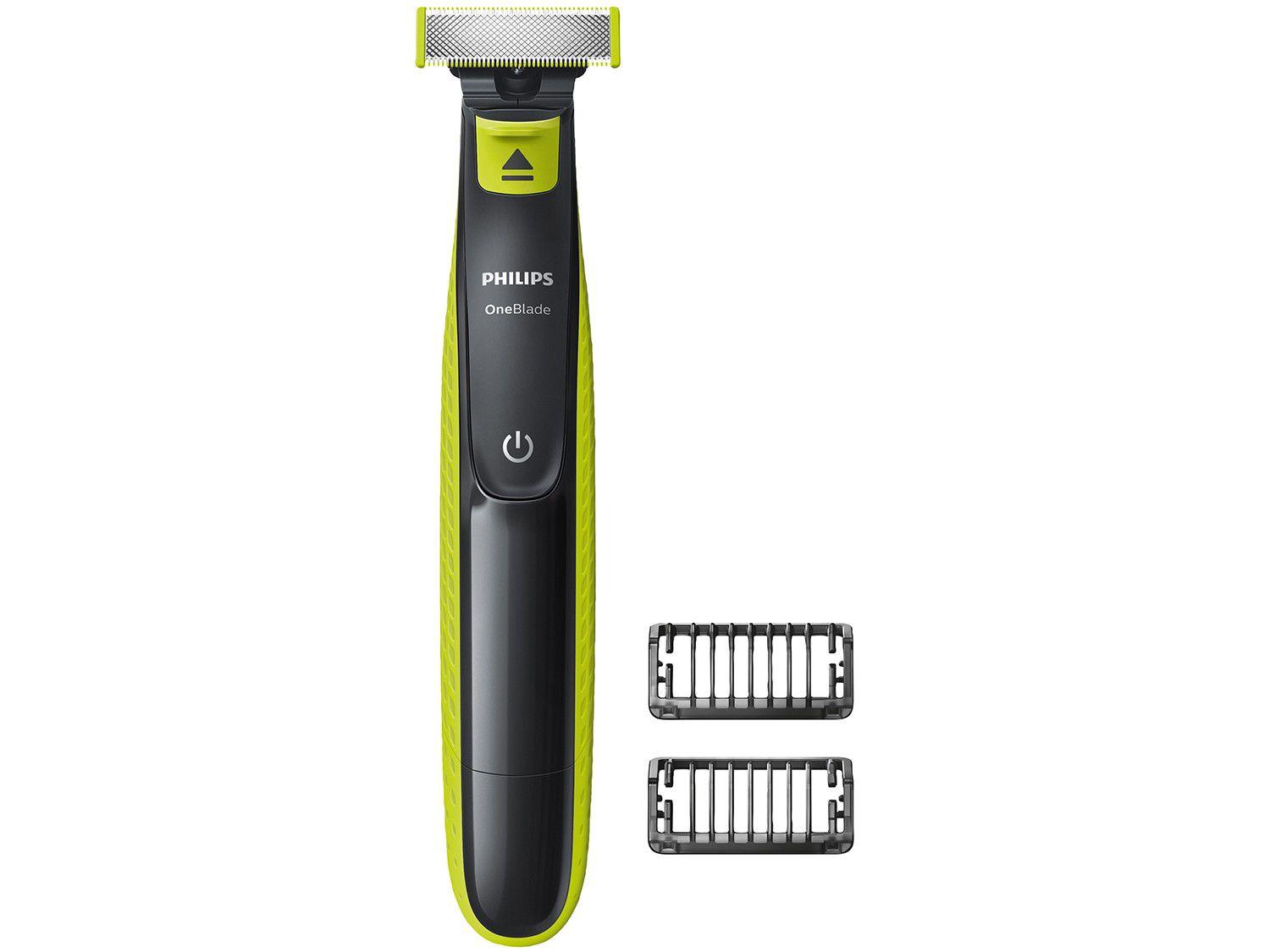 Barbeador Philips OneBlade QP2521/10 - Seco e Molhado 2 Pentes ...