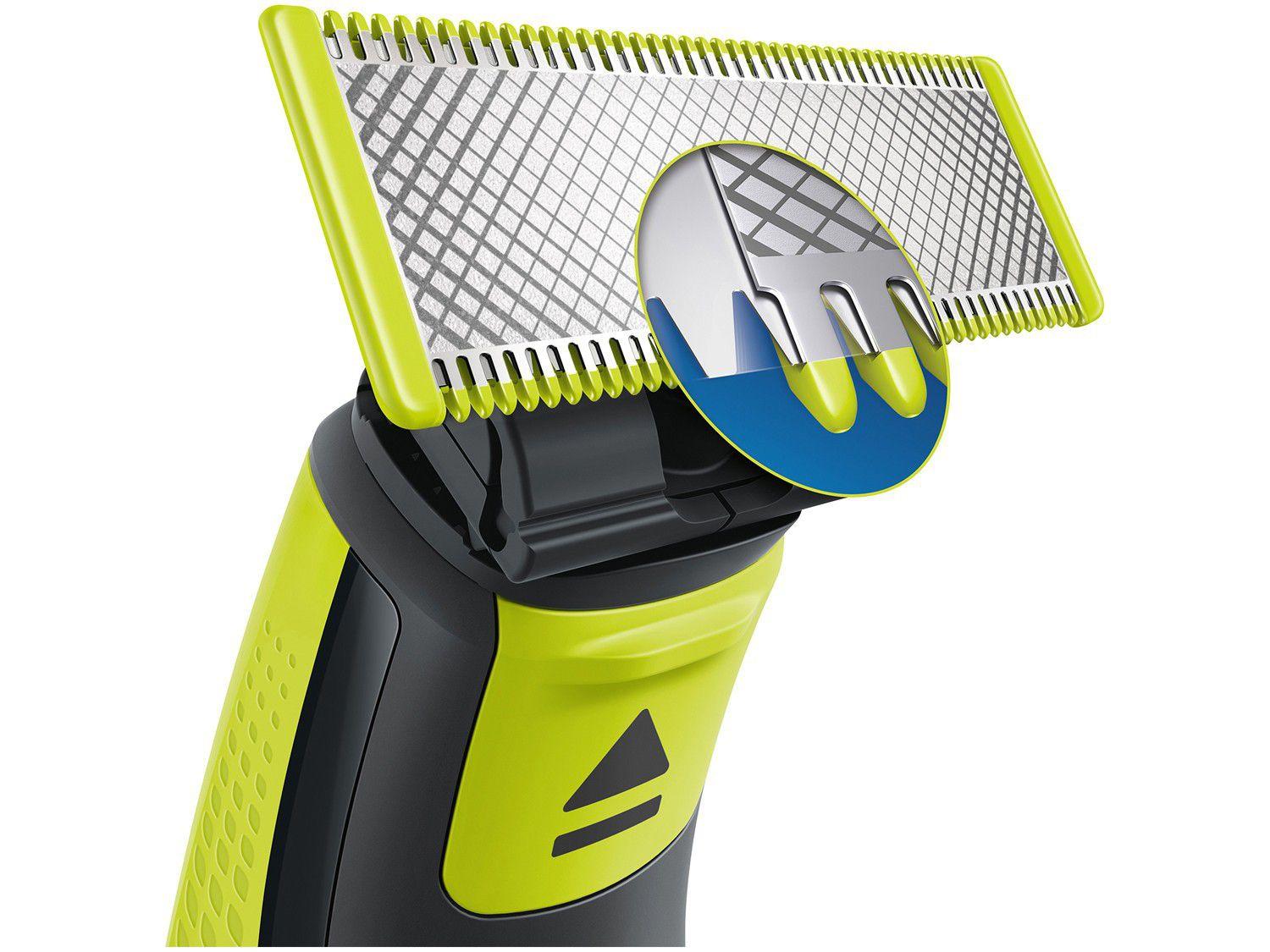 Barbeador Philips OneBlade QP2521/10 - Seco e Molhado 2 Pentes ...