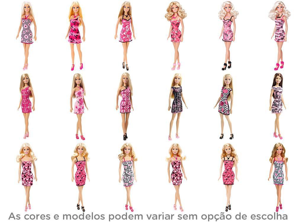 Barbie Fashion and Beauty - Mattel T7439 - Boneca Barbie - Magazine Luiza