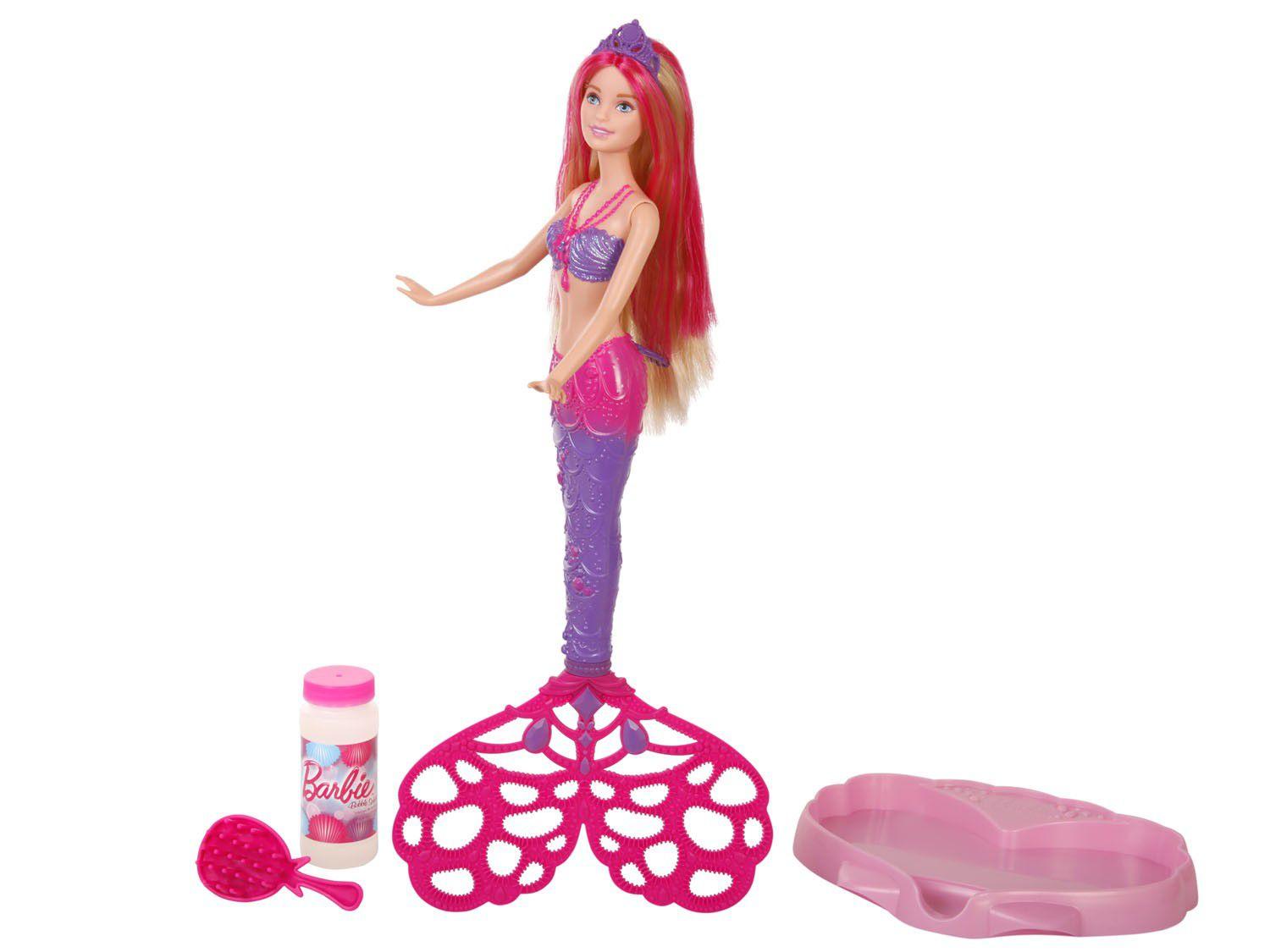 Barbie Sereia Bolhas Mágicas - Mattel - Bonecas e Acessórios Barbie ...
