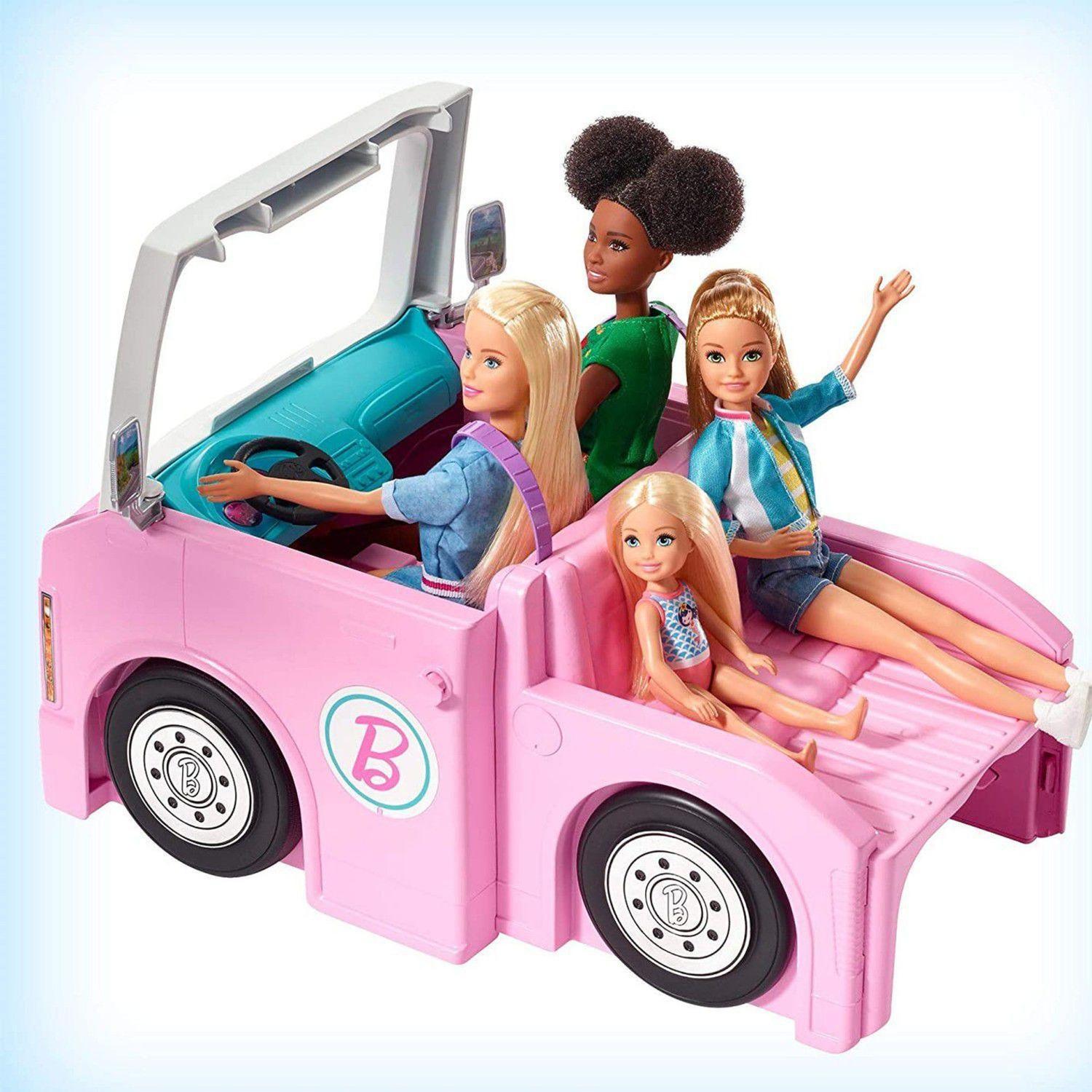 Barbie Trailer Dos Sonhos 3 em 1 GHL93 - Mattel - Bonecas - Magazine Luiza