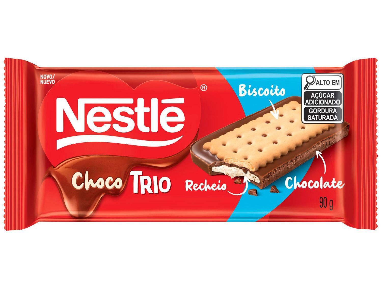Barra de Chocolate Choco Trio 90g Nestlé