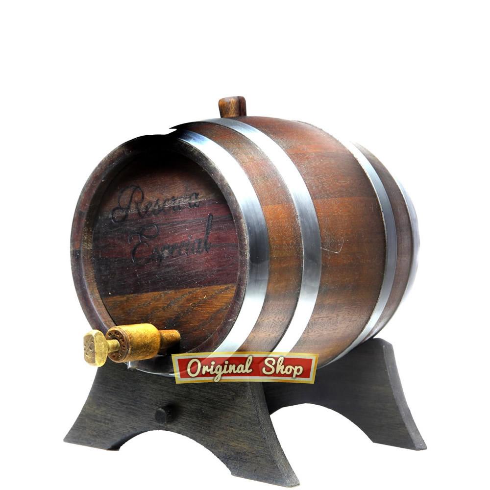 Barril de Carvalho - Premium 10L(10000ml) - Barril Barris - Dornas e ...