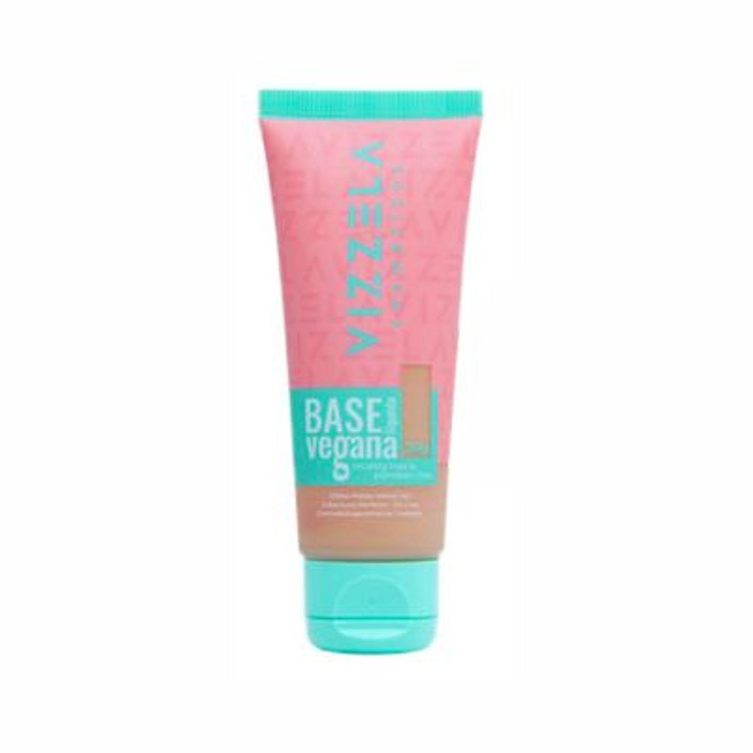 Base liquida vegana- Vizzela - Base Facial - Magazine Luiza