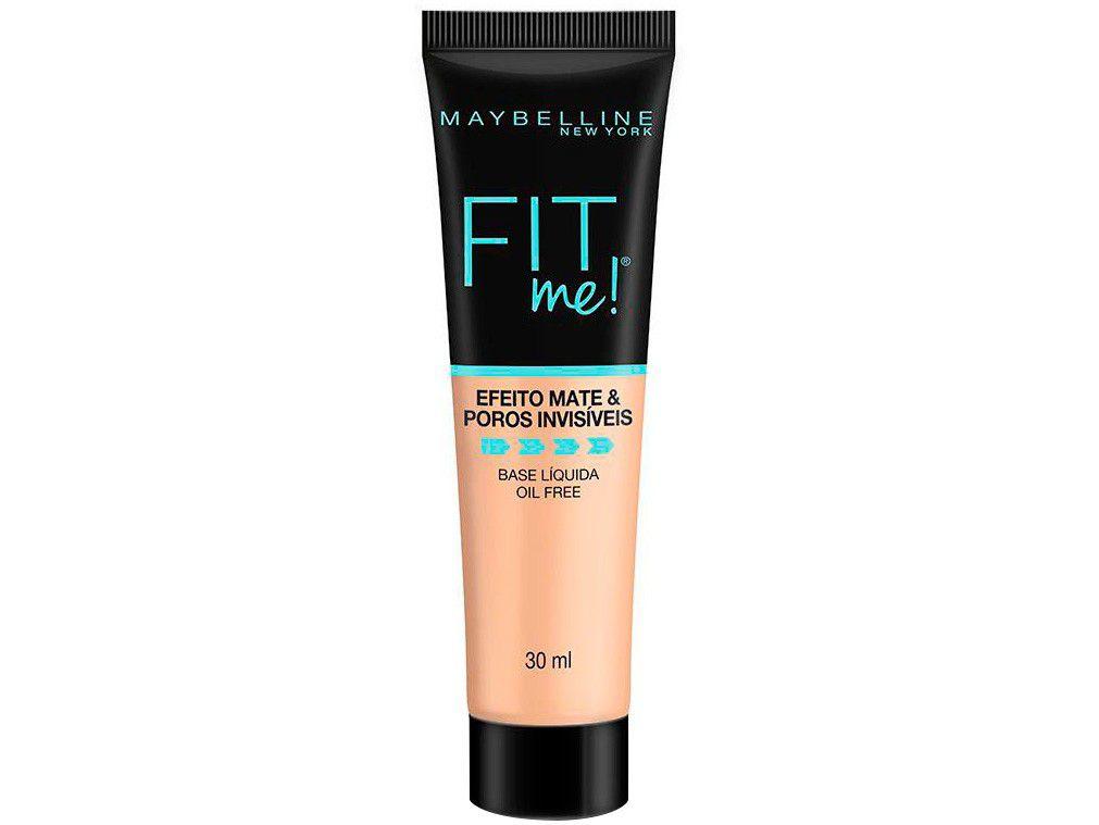 Base Maybelline Fit Me Líquida B150 30ml - Base Facial - Magazine Luiza