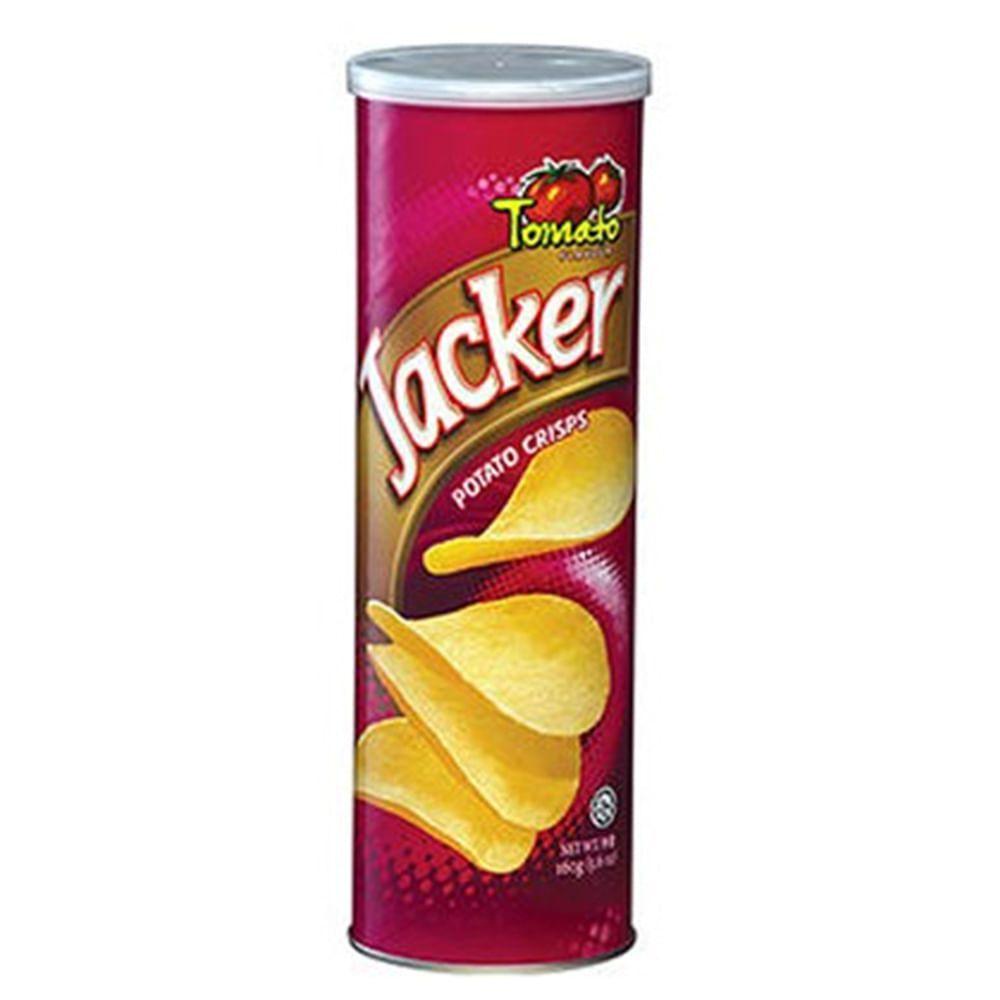 Batata Crocante Tomate 160g - Jacker - Salgadinhos e Aperitivos ...