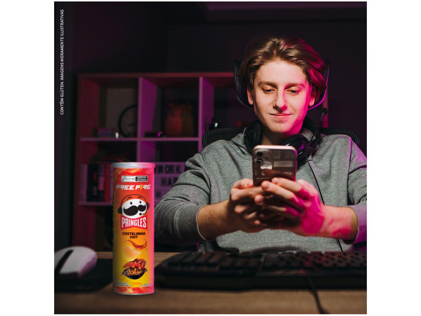 Batata Free Fire Pringles Costelinha Picante 105g