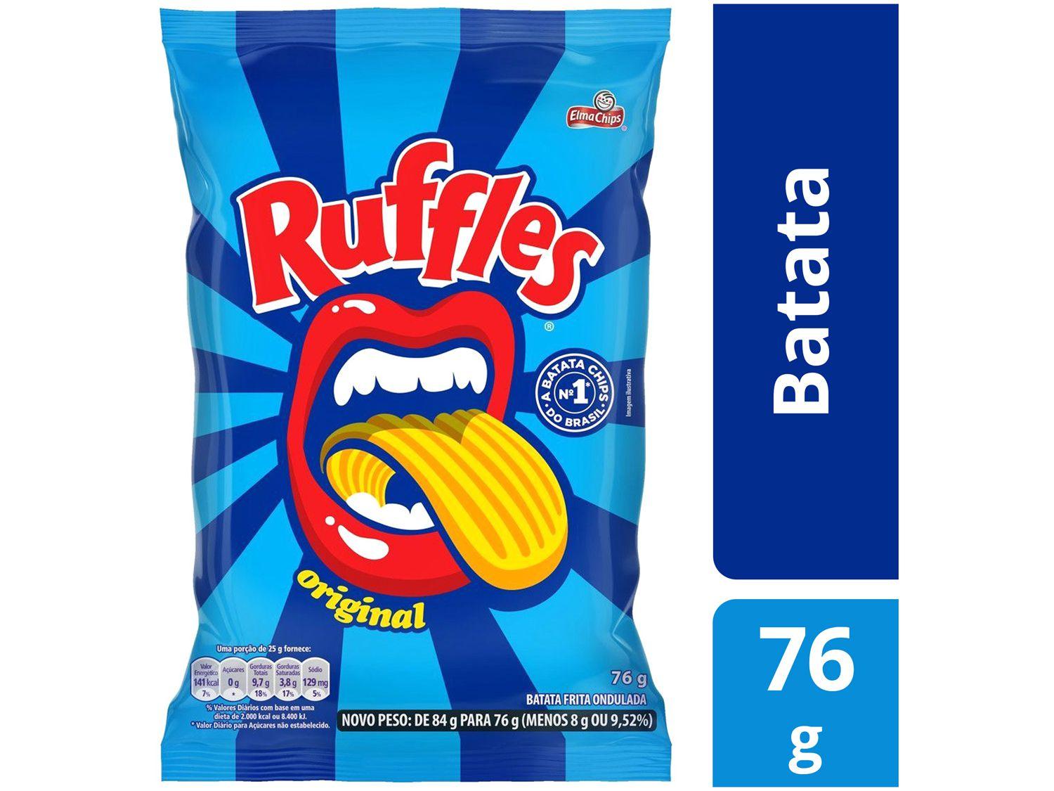 Batata Original Ruffles Pacote 76g