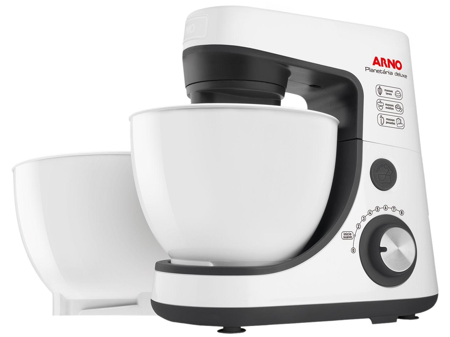 Batedeira Planetária Arno Branca SX89 500W - 8 Velocidades - Batedeira ...