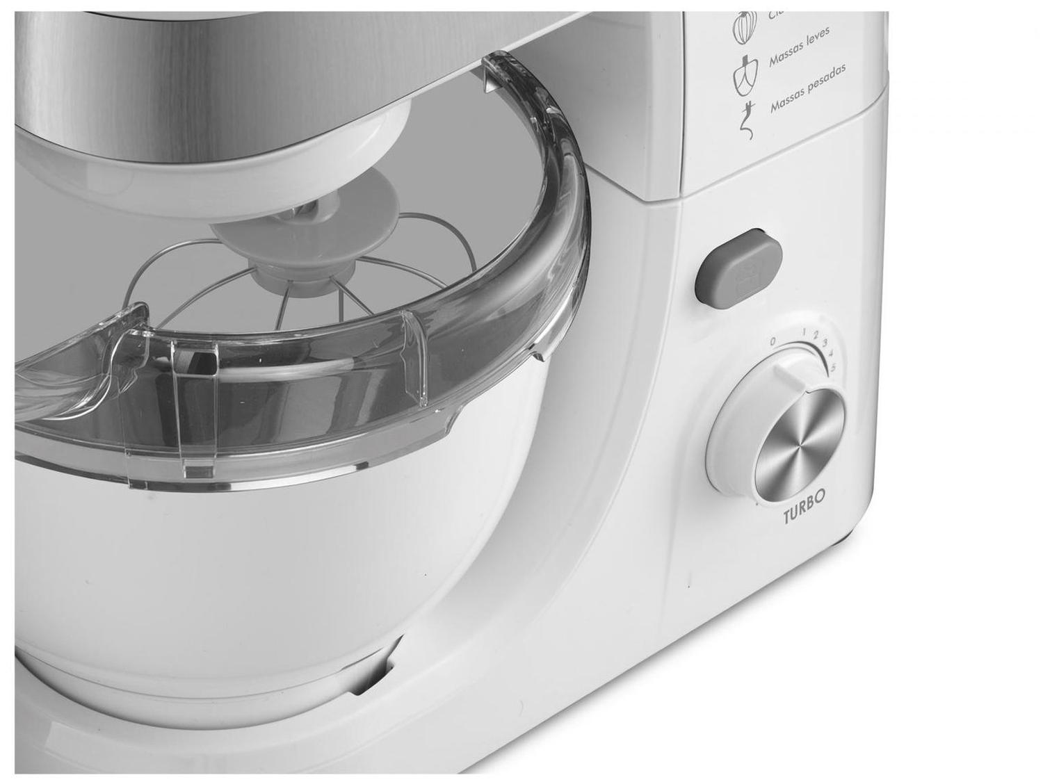 Batedeira Planetária Philco Branca PHP500 Turbo 500W 12 Velocidades