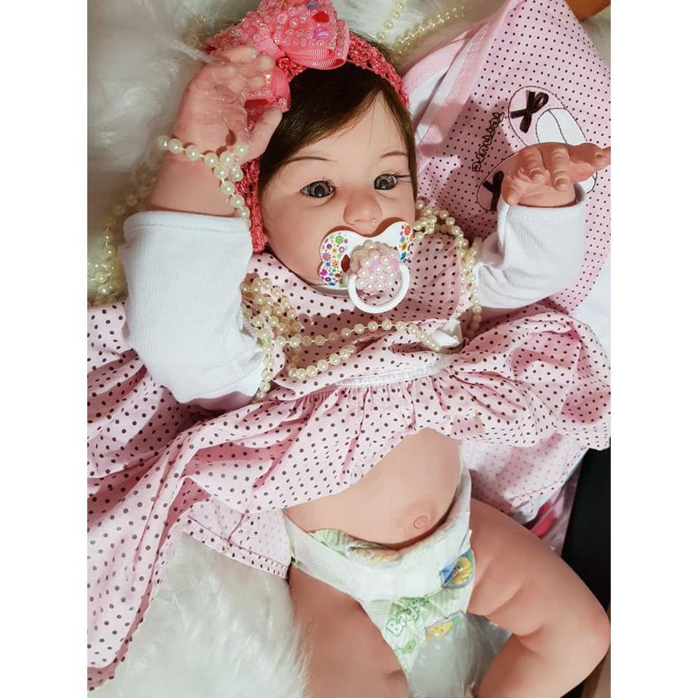 Bebê Reborn Alice Em Vinil siliconado - Kelly Lemos Bebes Reborn ...
