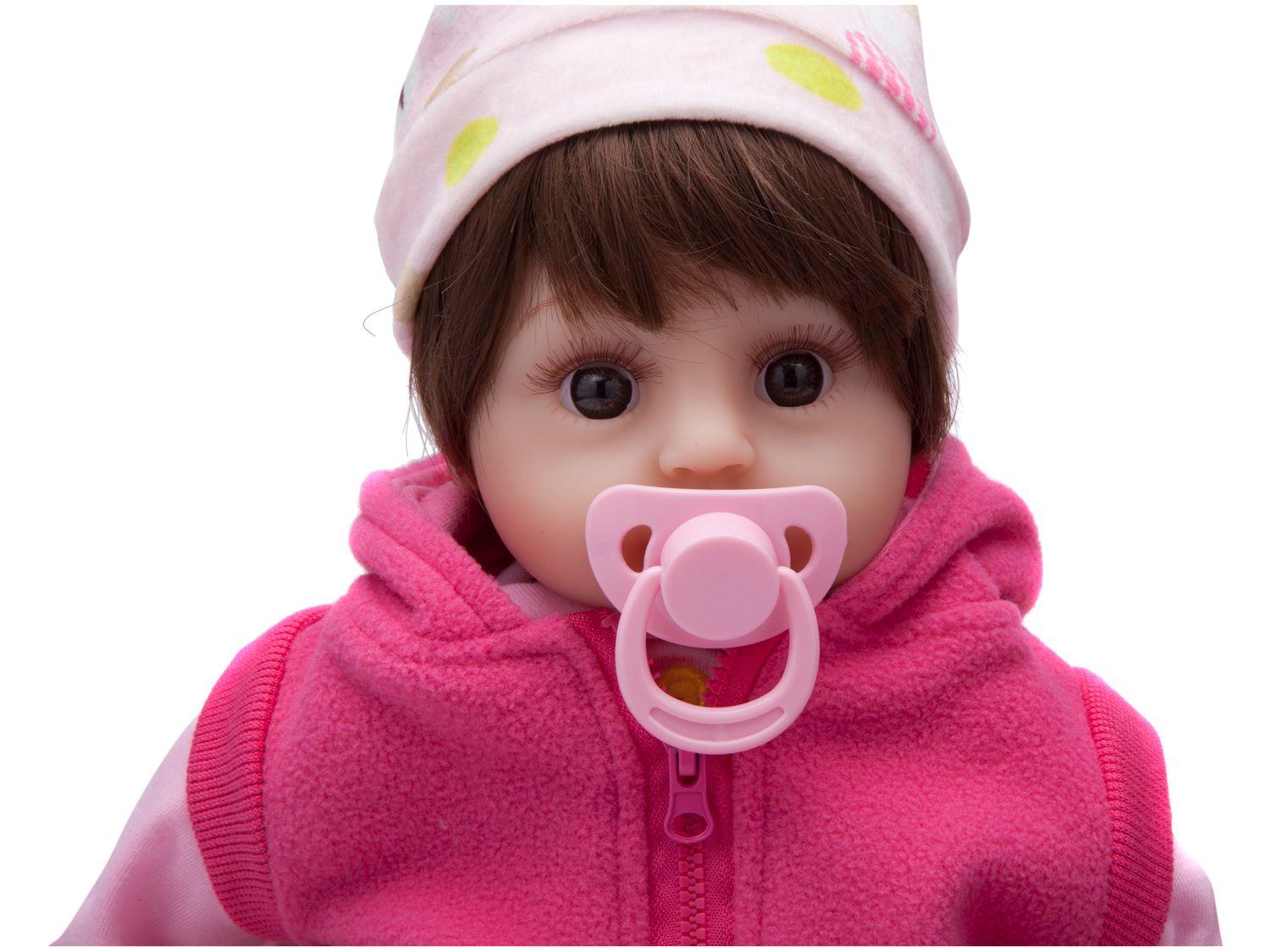 Bebê Reborn Dream Alexa Laura Baby 47cm - com Acessórios - Boneca ...