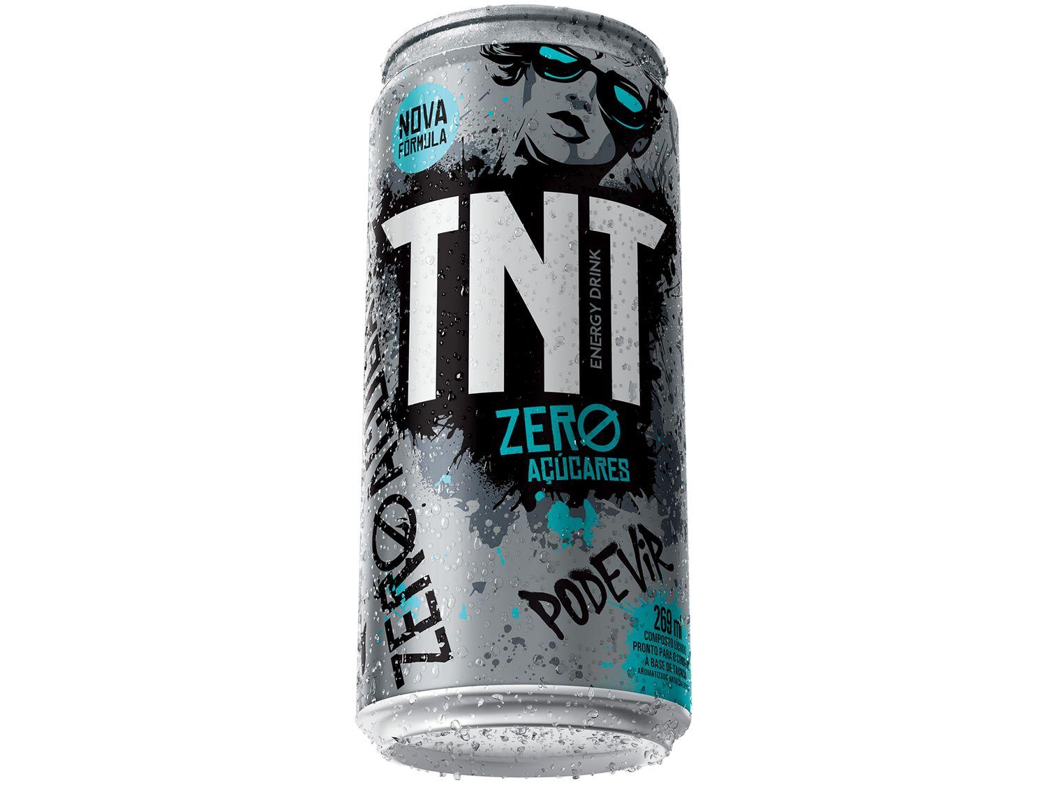 Bebida Energética TNT Zero Açúcar Original 269ml