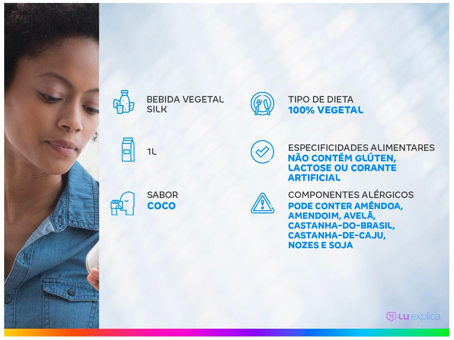 Bebida Vegetal de Coco Silk - 1L