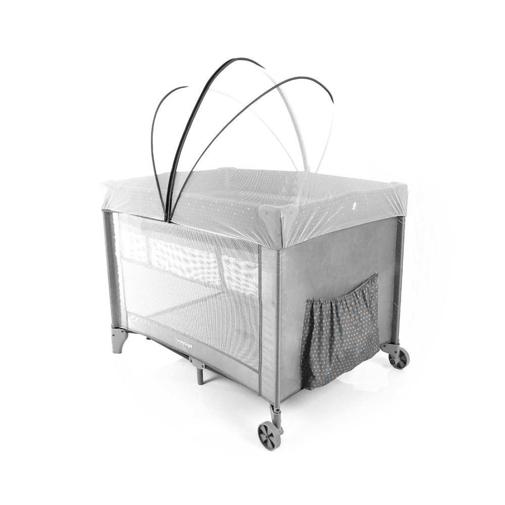 Berço Desmontável Voyage Sleep Cinza 0 a 18kg IMP01667 - Berço Portátil ...