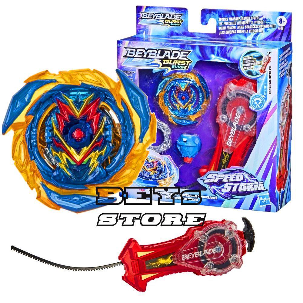 Beyblade Burst Surge Brave Valtryek V6 - Hasbro - Pião de Batalha e ...