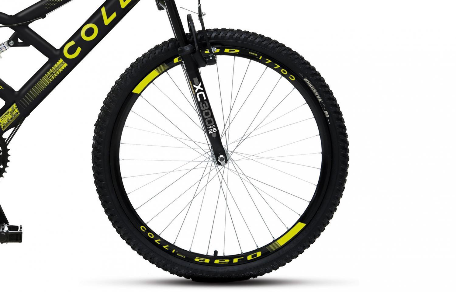 Bicicleta Aro 26 Colli GPS Freio V-Brake Aço Carbono 21 Marchas