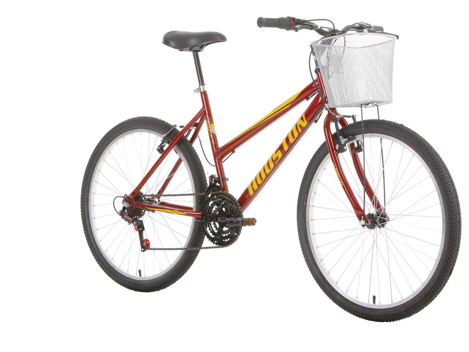 Bicicleta Aro 26 Houston Foxer Maori Freio V-Brake