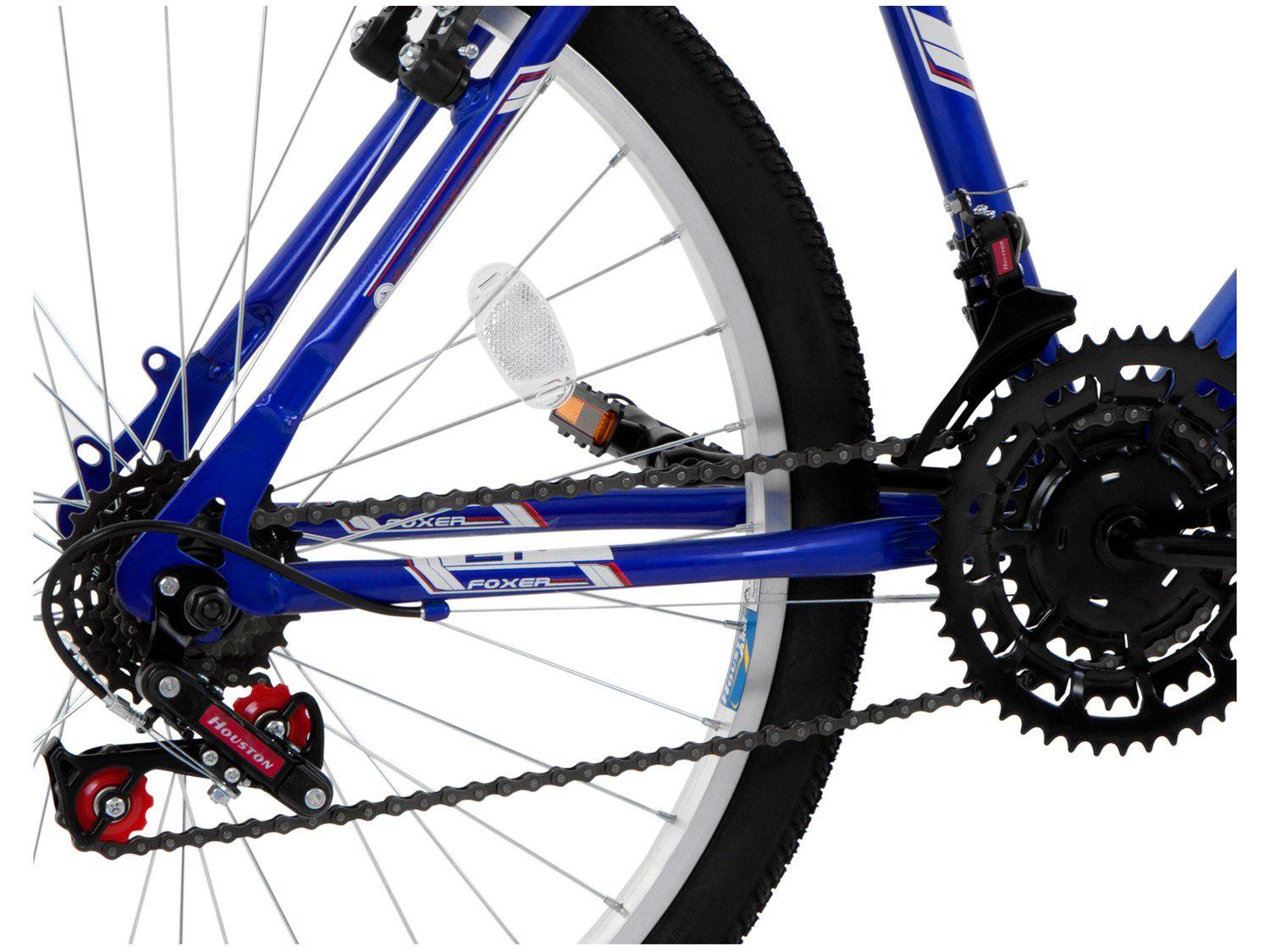 Bicicleta Houston Foxer Hammer Aro 26 - 21 Marchas Freio V-Brake ...