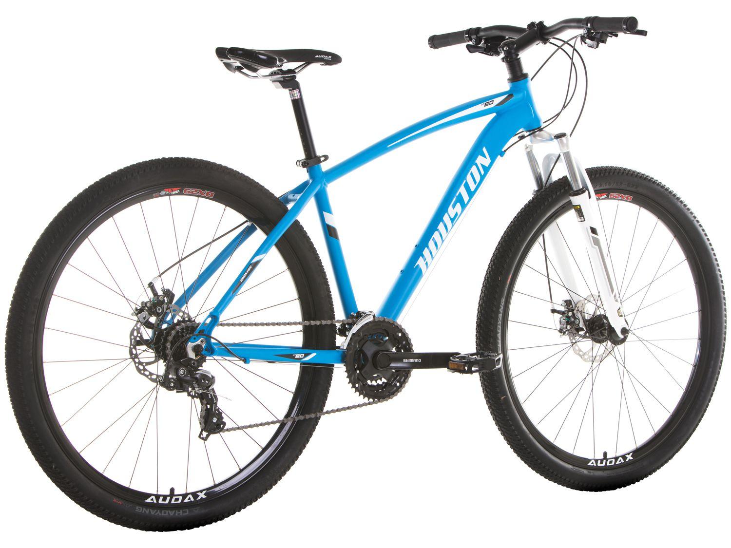 Bicicleta Houston HT80 Aro 29 21 Marchas - Suspensão Dianteira Câmbio ...