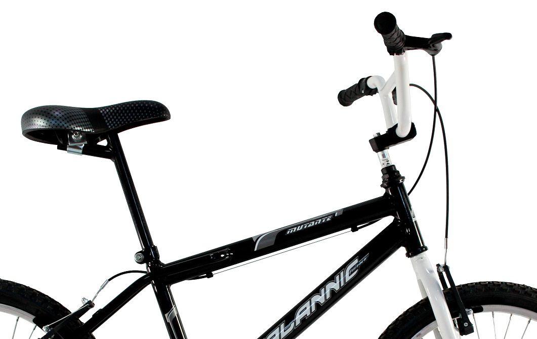 Bicicleta Infantil Aro 20 Cross Bmx Freestyle Mutante Preta - Dalannio ...