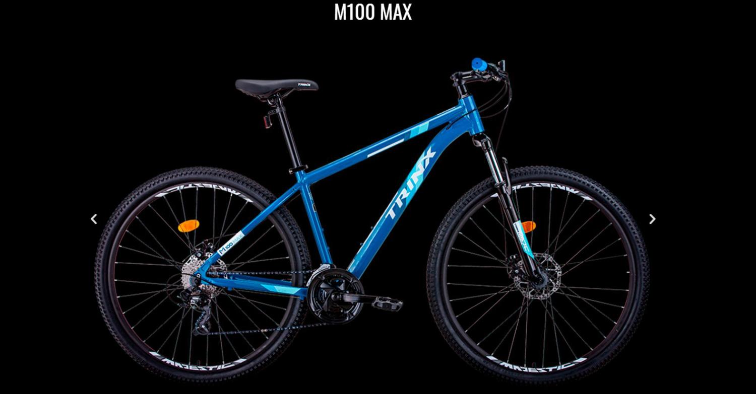 Bicicleta Mountain Bike Aro 29 Trinx M100 Max - Azul - Tamanho 19” - Bicicleta Mountain Bike ...