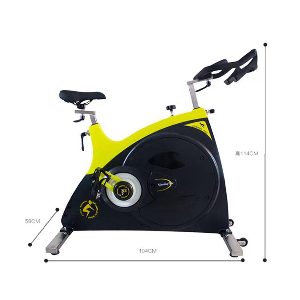Bike Spinning Profissional Pro Absolute Ahead Sports Preta e Amarela ...