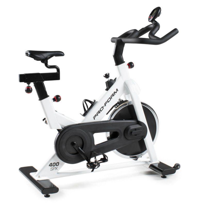 Bike Spinning Proform 400 SPX Branca 2 Ajustes para selim e 2 Ajustes ...