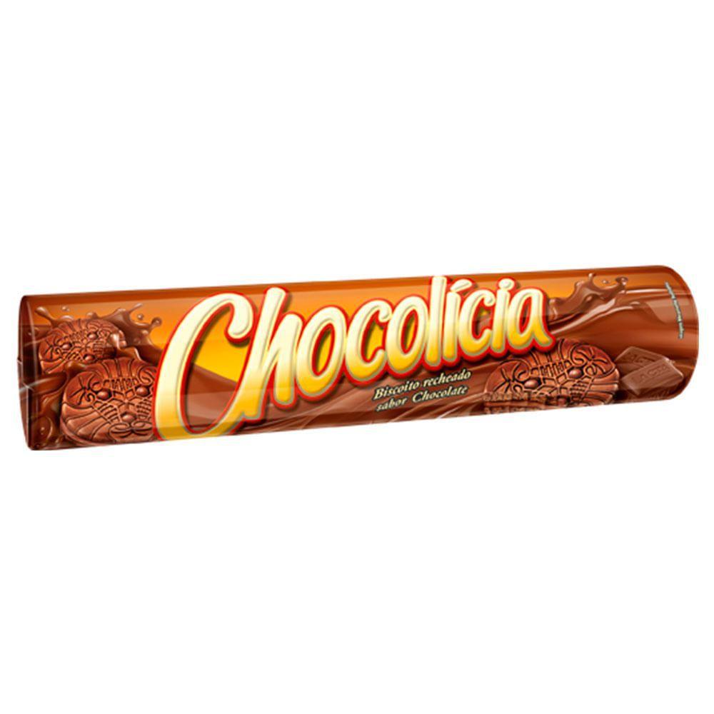 Biscoito Recheado Chocolícia Chocolate 132g - Mondelez - Nabisco ...