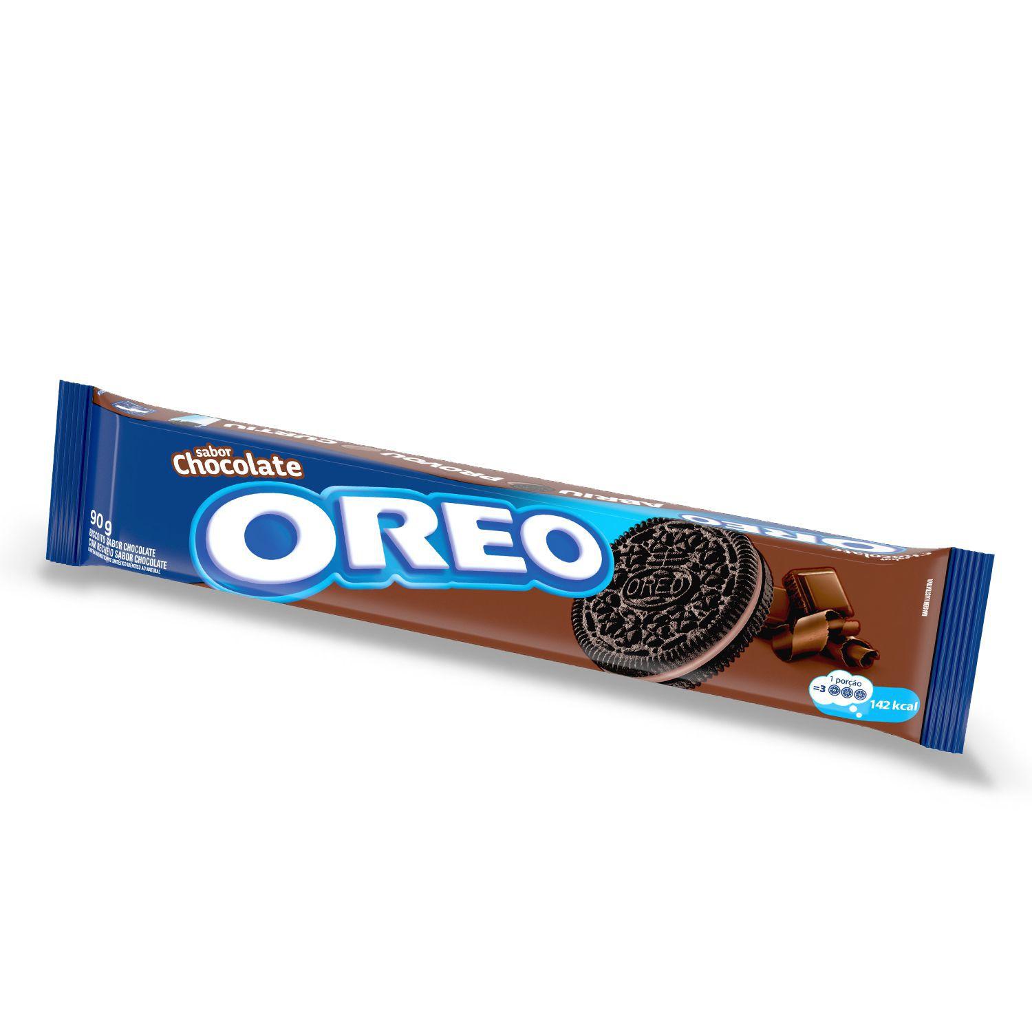 Biscoito Recheado Oreo Chocolate 90g - Biscoito / Bolacha - Magazine Luiza