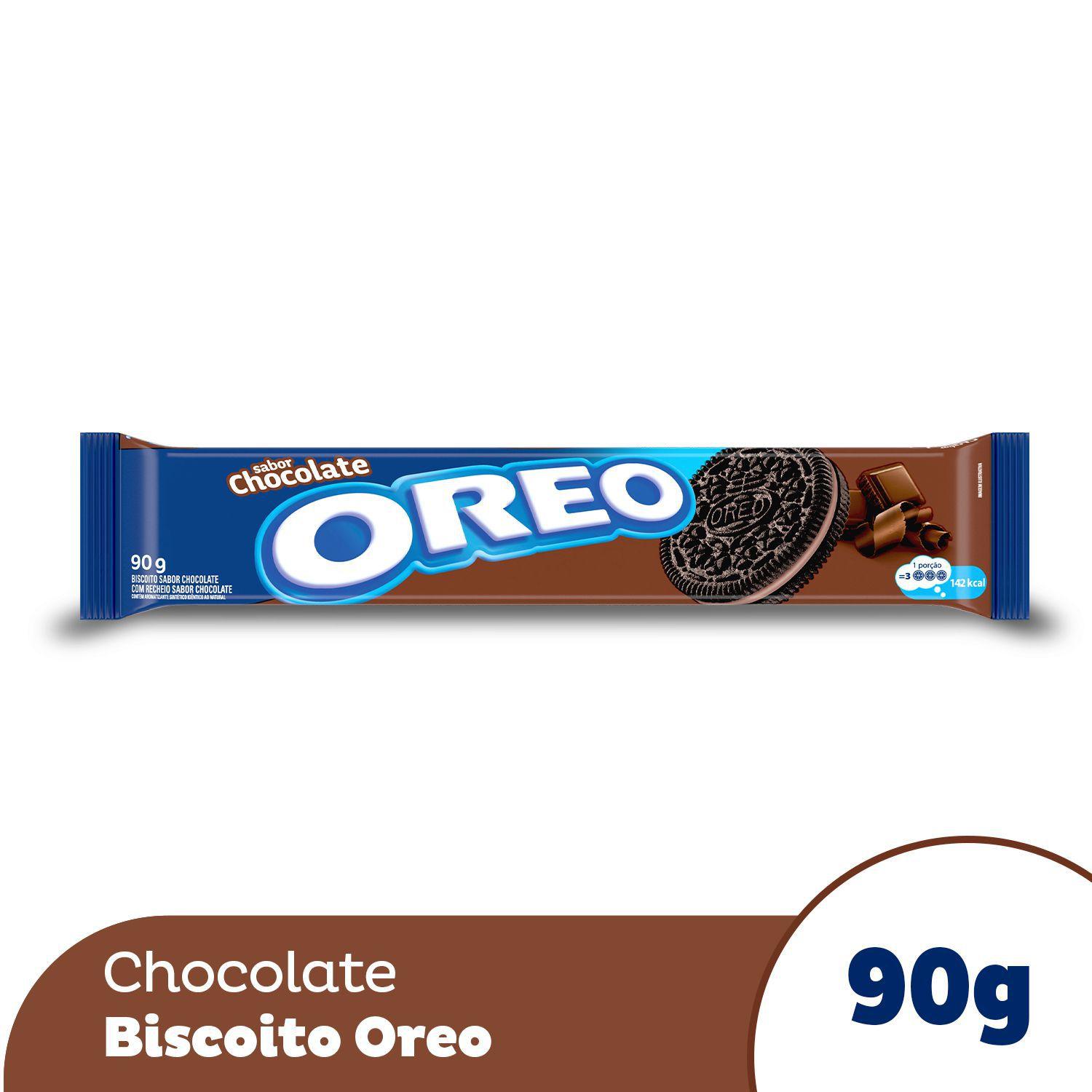 Biscoito Recheado Oreo Chocolate 90g - Biscoito / Bolacha - Magazine Luiza