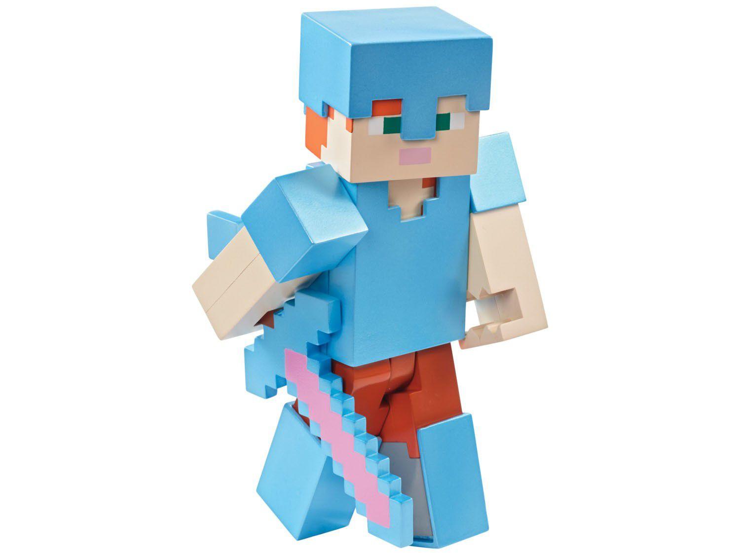 Bloco de Montar Boneco Minecraft - Mattel - Bonecos - Magazine Luiza