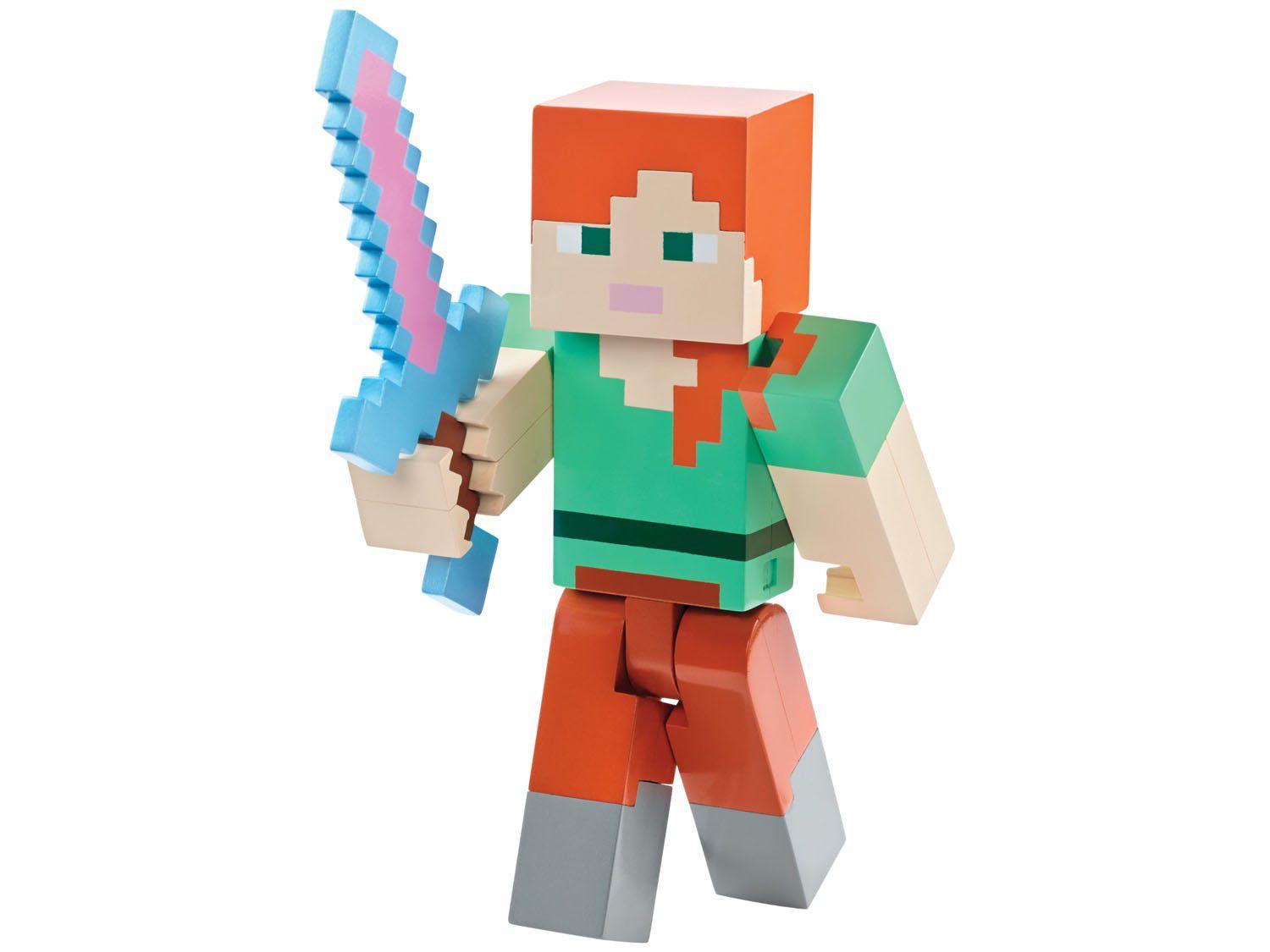 Bloco de Montar Boneco Minecraft - Mattel - Bonecos - Magazine Luiza