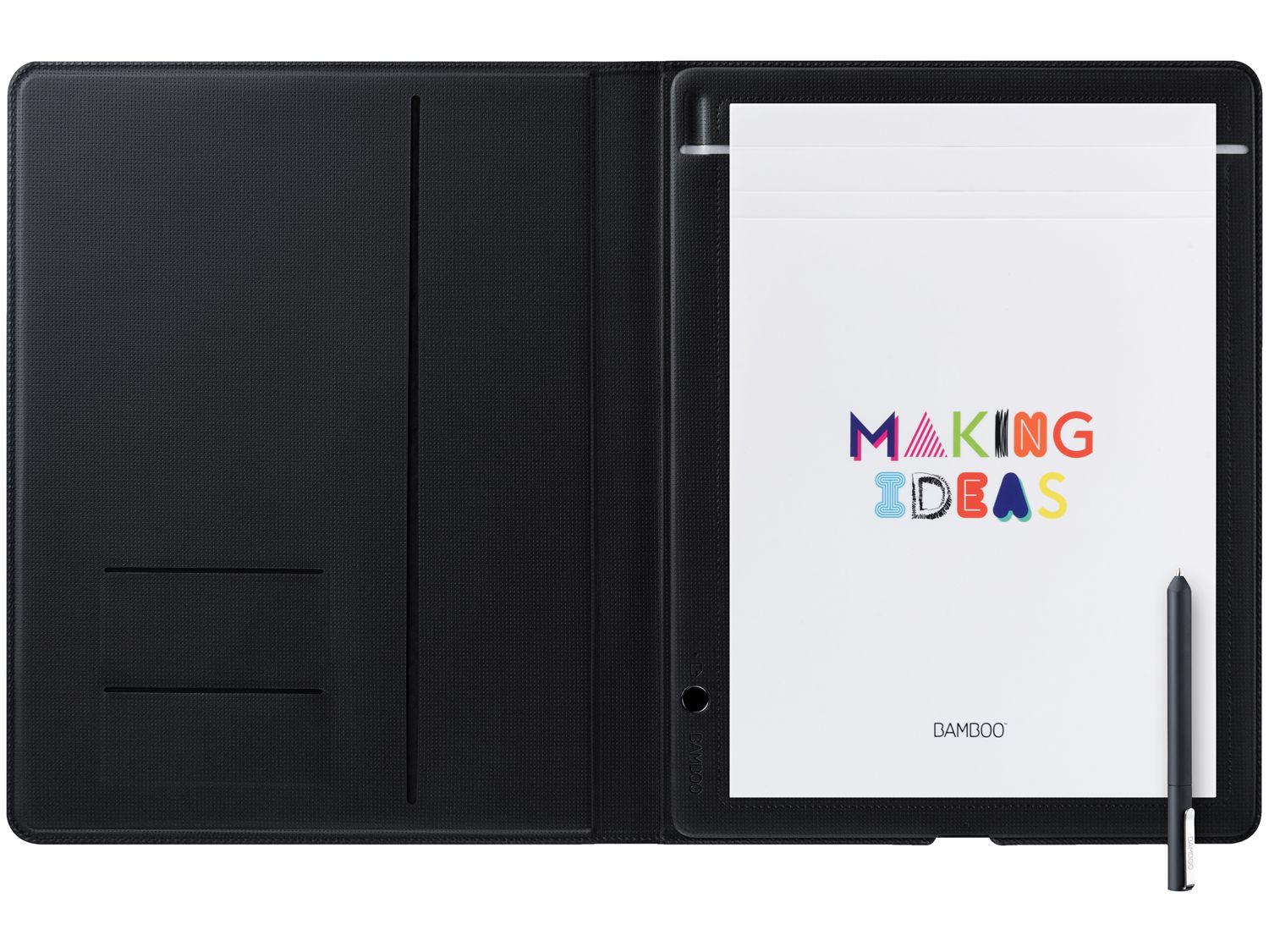 Bloco de Notas Digital Wacom Smartpad Bamboo Folio A4