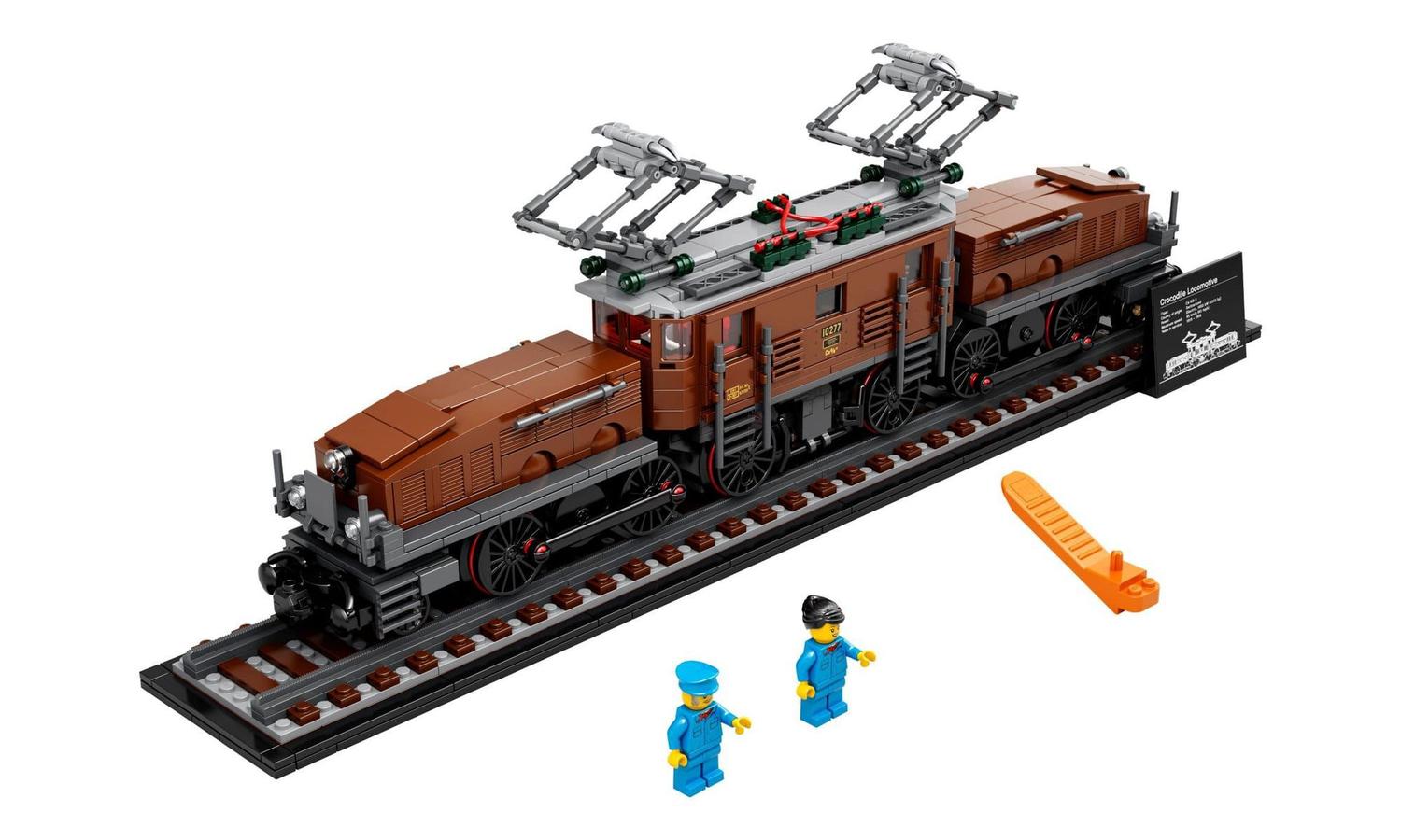 Trem Em Microescala Lego