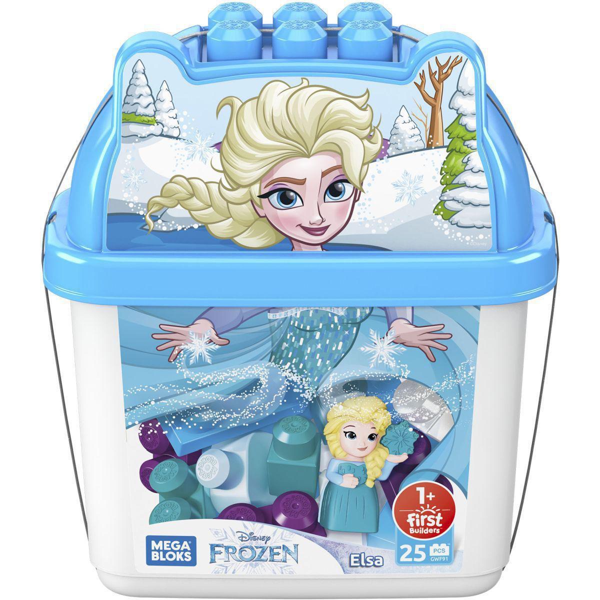 Blocos de Montar - Mega Bloks - Elsa - Frozen - 25 Peças - Mattel ...