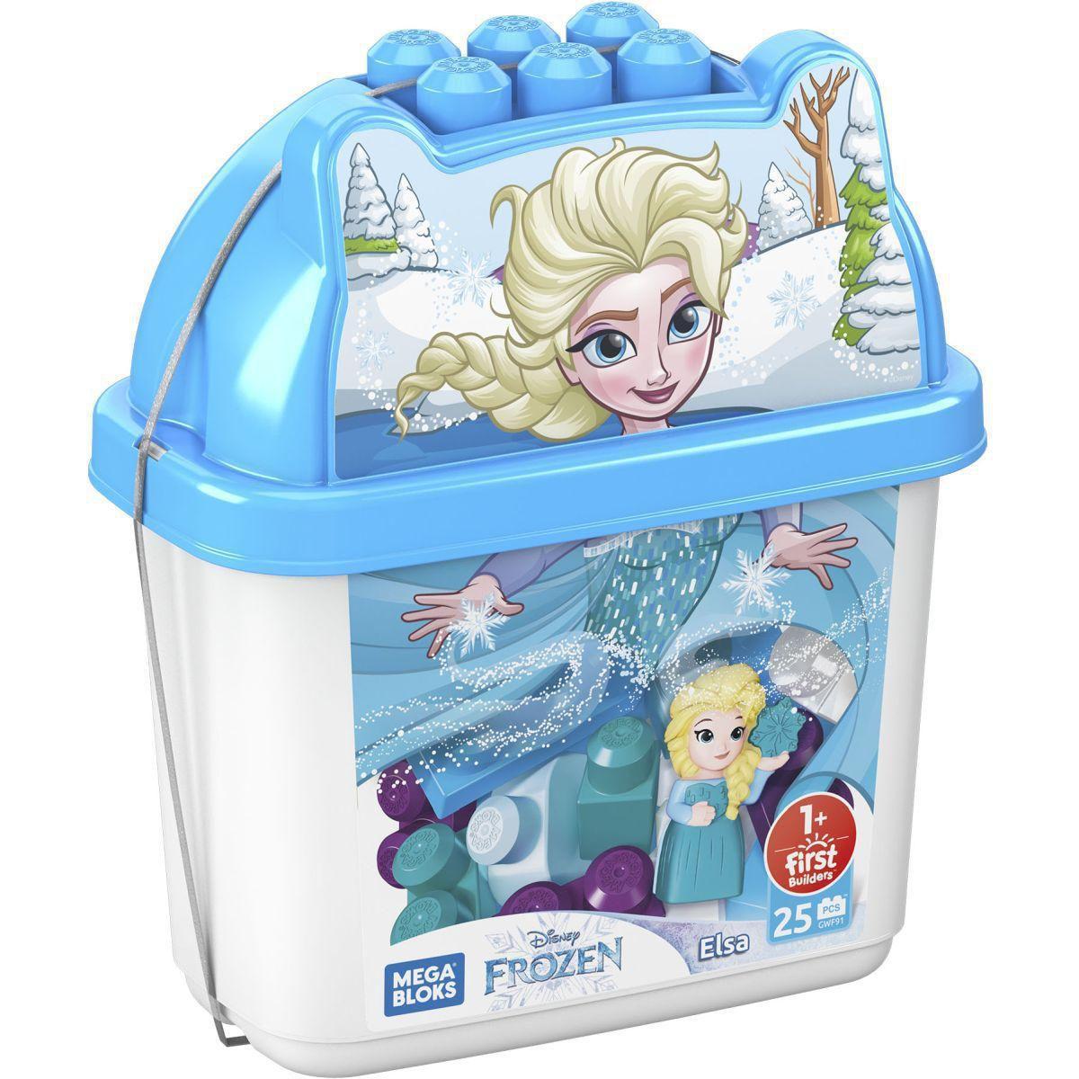 Blocos de Montar - Mega Bloks - Elsa - Frozen - 25 Peças - Mattel ...