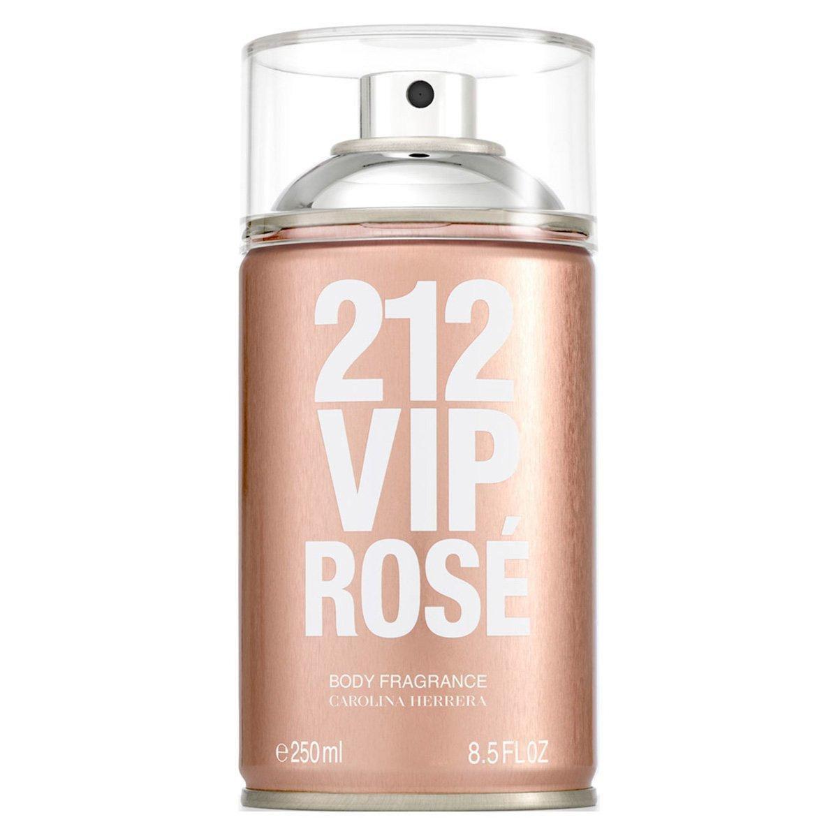 Body Spray Feminino 212 VIP Rosé Carolina Herrera 250ml - Body Splash e ...
