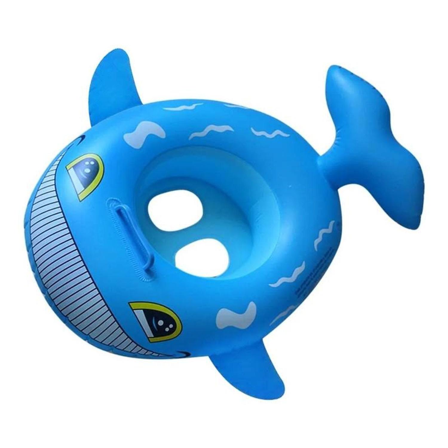 Boia para Criança Bebê Fralda Tubarão Baleia Inflável Oferta - SunWay ...