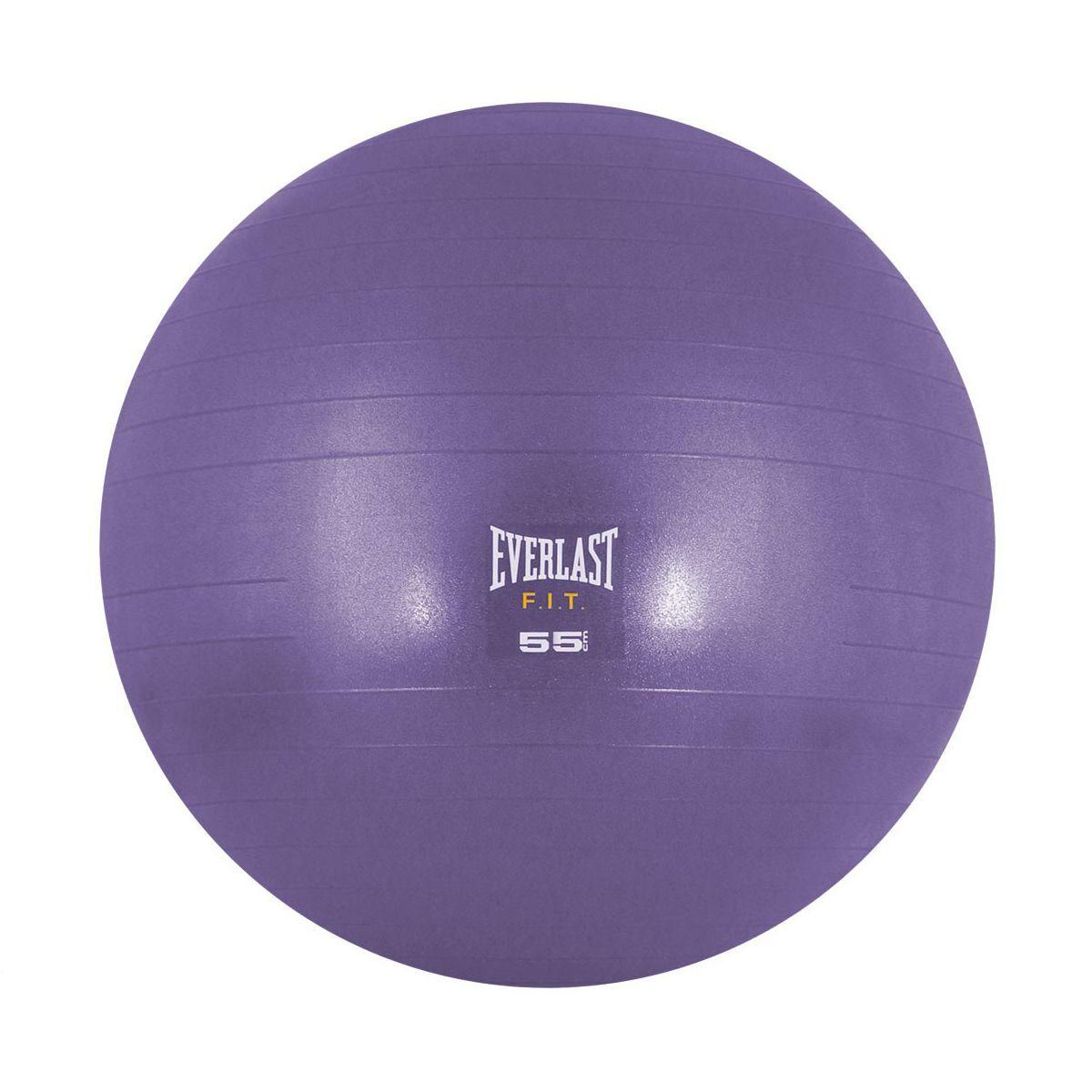 Bola de Pilates Fitball Com Bomba 55cm CL2453 Everlast - Bola de ...