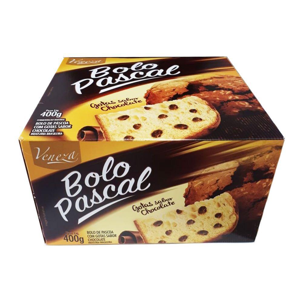 Bolo Pascal Gotas Chocolate 400g - Veneza - Colomba Pascal - Magazine Luiza