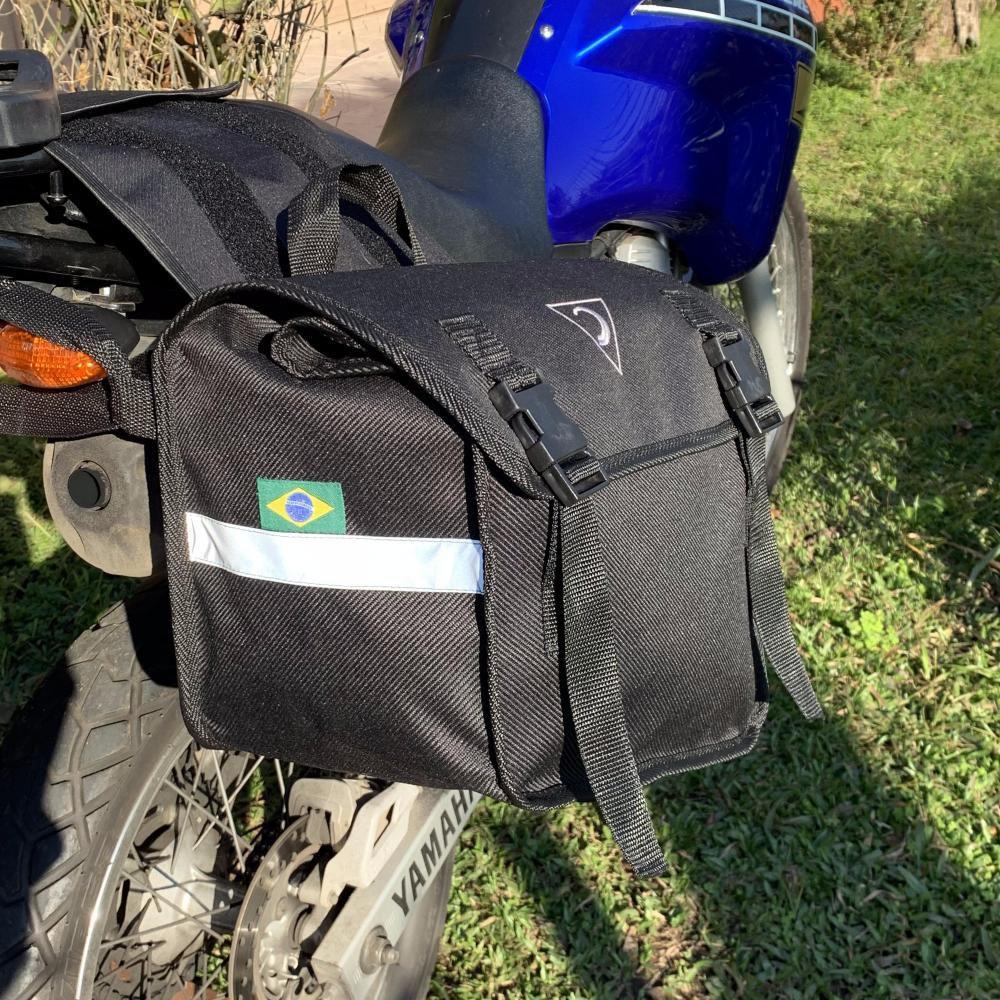 Bolsa Alforge Lateral Moto Universal Impermeável Tondin - Alforge para ...