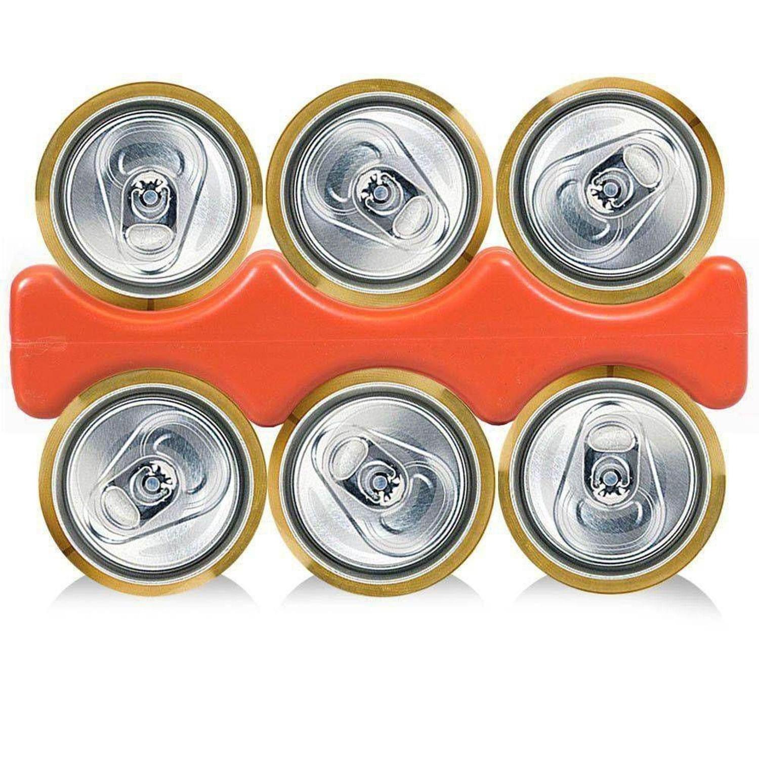 Bolsa de Gelo Artificial Termo Gel Gela Lata 4 Pç - Laranja - Bolsa de ...