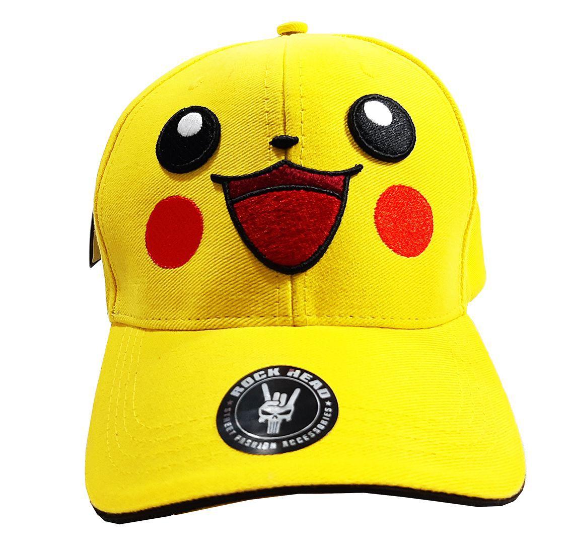 Boné Pokémon Pikachu Geek Anime - Rock Head - Boné - Magazine Luiza