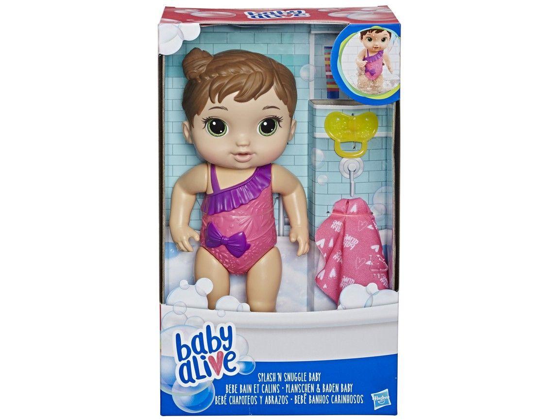 Boneca Baby Alive Bebê Banhos Carinhosos