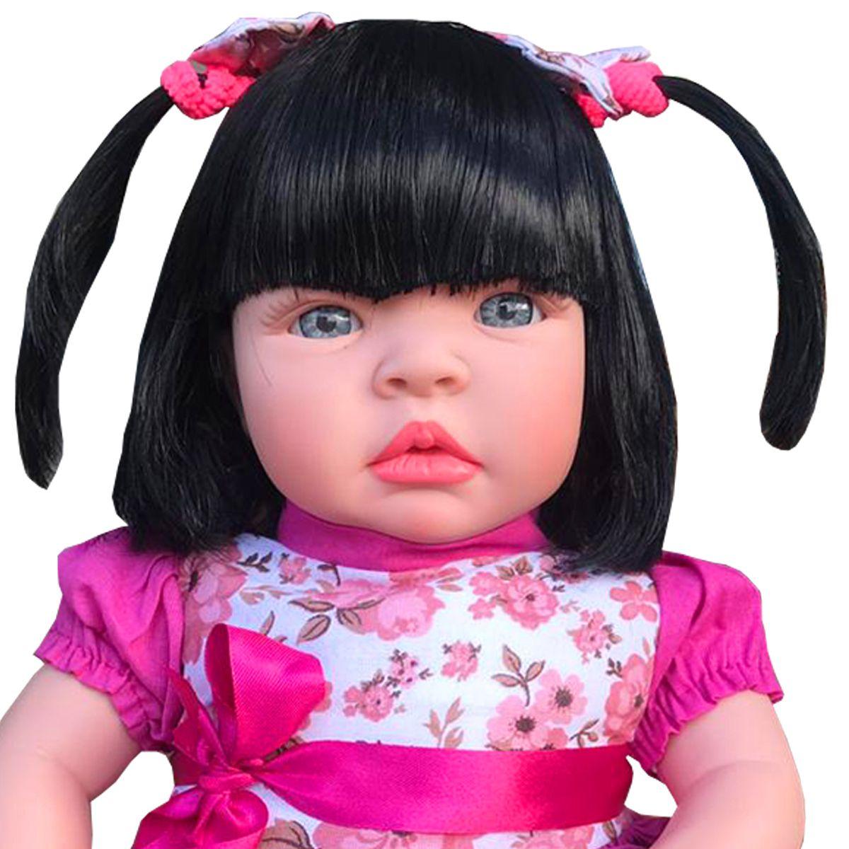 Boneca Baby Kiss Estilo Reborn - SidNyl - Sid-Nyl - Bonecas - Magazine ...