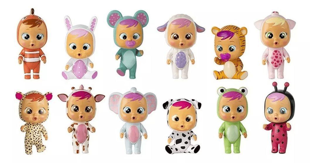 Boneca Cry Babies Mini Surpresa Chora Lágrimas Multikids - Bonecas ...