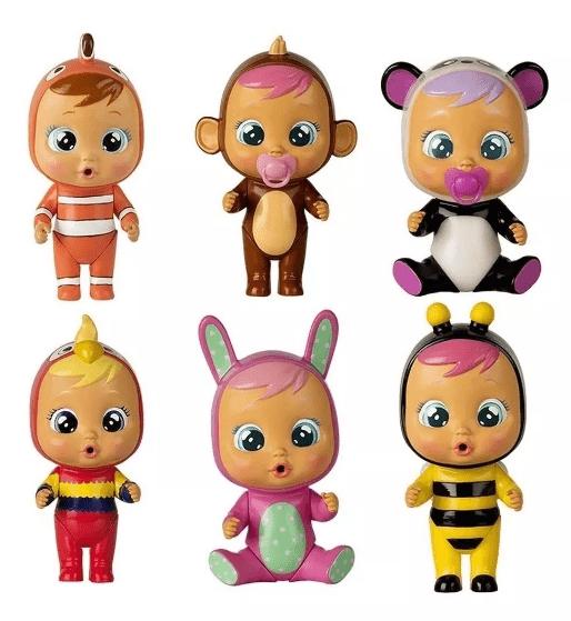 Boneca Cry Babies Mini Surpresa Chora Lágrimas Multikids - Bonecas ...